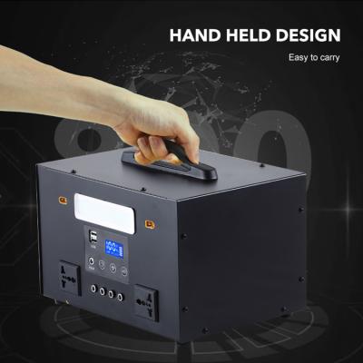 China POWER 1100W Power station LiFePO4 Solar Generator 230V EU Plug Portable Power Station for Emergency Outdoor for sale