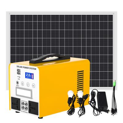 China Portable Solar Panel Generator 220V Pure Sine Wave Wireless Charging 250W for sale