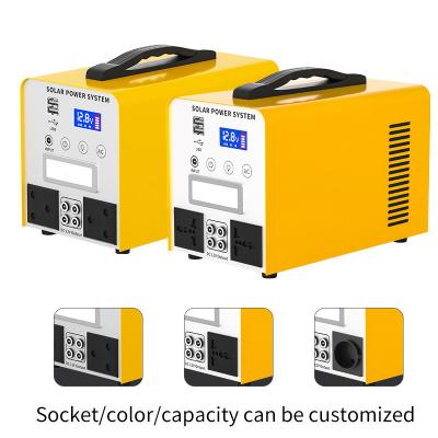 China Portable Solar Panel Generator 220V Pure Sine Wave Wireless Charging 250W for sale
