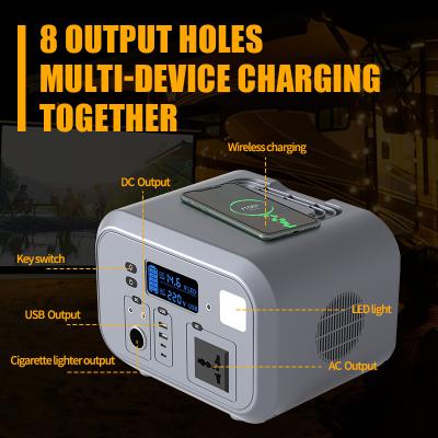 China Wireless Portable Power Station Generator With Pure Sine Wave Energy Storage Battery for sale