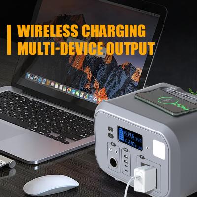 China Wireless Portable Power Station Generator With Pure Sine Wave Energy Storage Battery for sale