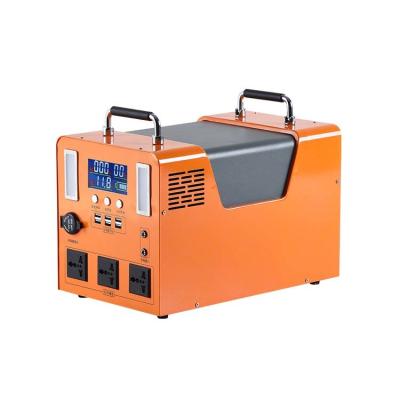 China 1200W Solar Portable Power Station 110V/220V AC Portable Engergy with USB Lithium Battery Solar Generator for sale