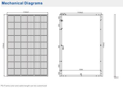 China 400 Watt Mono Solar Panel Flexible Monocrystalline Silicon PV Module for sale