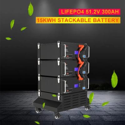 China High Voltage Stacked Lithium Battery 15KWH Energy Storage Lithium Pack Battery for sale