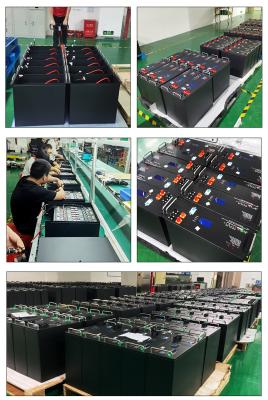 China Deep Cycles Stacked Lithium Battery Pack LiFePO4 Battery Customization for sale