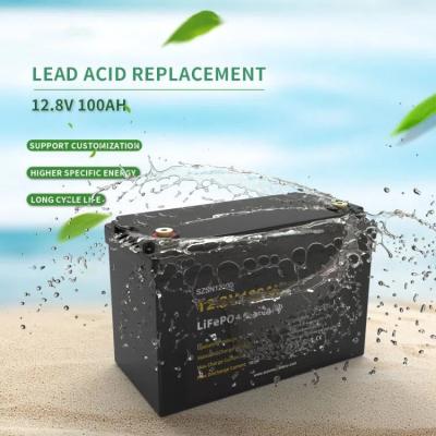China OEM ODM 12 Volt Deep Cycle Rechargeable Battery 100AH LiFePO4 Battery for sale