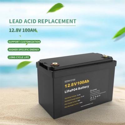 China OEM ODM 12 Volt Deep Cycle Rechargeable Battery 100AH LiFePO4 Battery for sale