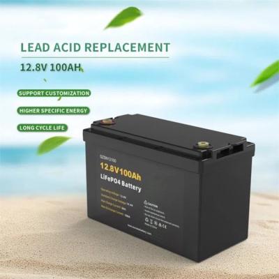 China OEM ODM 12 Volt Deep Cycle Rechargeable Battery 100AH LiFePO4 Battery for sale