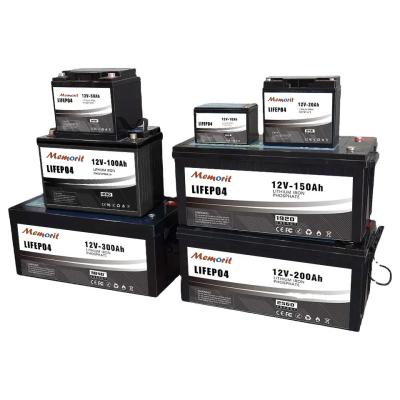 China 150AH 12V Deep Cycle Rechargeable Battery LiFePO4 Golf Cart RV Battery for sale