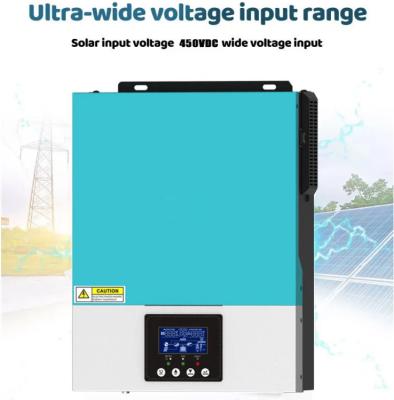 China Low Frequency Hybrid Solar Inverter 24V 2.4Kw Pure Sine Wave 24 Volt Off Grid DC/AC Solar Pv Inverter for sale