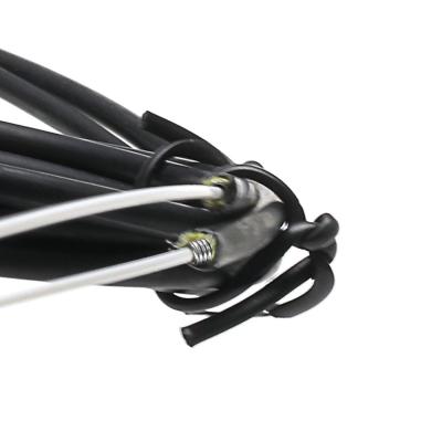 China Black Armoured Jacketed Fused Coupler 50/125um IRVIS Multimode Fiber 3mm OD for sale