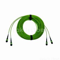 China 24 Fibers Fiber Trunk Cable Micro Breakout Type for sale