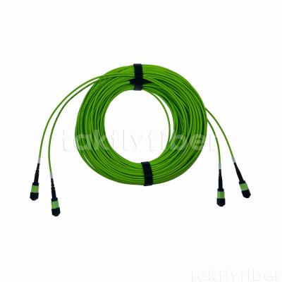 China Mpo Mtp Connector Micro Fiber Optic Cable 3.0mm Om5 24 Cores for sale