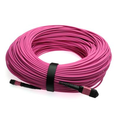 Κίνα Ζυρκονιακό κεραμικό MPO MTP οπτικό καλώδιο ινών με κάλυψη PVC/LSZH προς πώληση