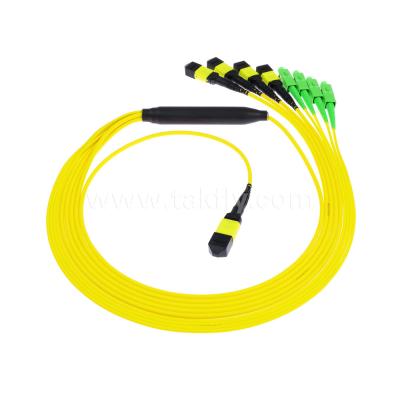 China Optioneel MTP-trunkkabel MPO/MTP SC/LC/FC/ST/MPO glasvezelkabel voor datacenters Te koop
