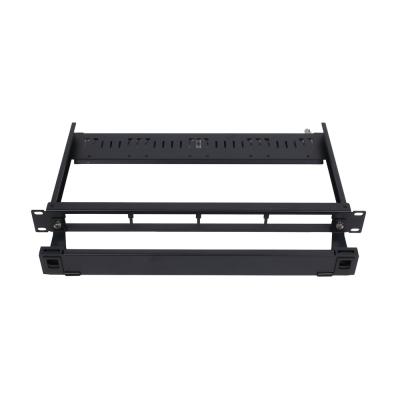 China 1U Rack Mount MPO-LC Cassette Adapter Panel with 96F Fiber Count Size 430*338.5*43.6mm for sale