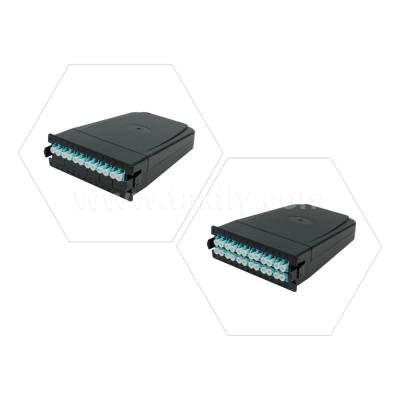Κίνα Προσαρμόσιμη οπτική ίνα MPO κασέτα MTP Patch Panel Slidable Type για κέντρο δεδομένων FTTX προς πώληση
