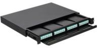 China 1U/2U MTP/MPO Cassette Management Panel for Data Center for sale