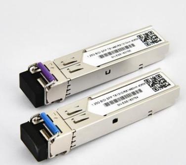 Cina 1.25Gbps SFP Bi-Directional Transceiver LC Fiber Port 40KM Reach Tx1310nm/Rx1490nm in vendita