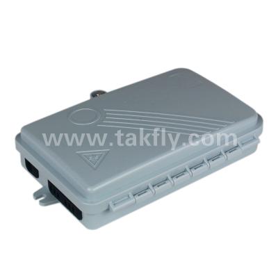 China PC ABS Material 6 Core Fiber Optic Termination Box for Fast Fiber Connections for sale