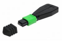 China MPO/MTP Loopback Aqua Connector Fiber Cable for sale