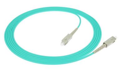 China 3.0mm Cable Diameter SC-SC Simplex/Duplex Fiber Optic Patch Cord with Returnloss UPCSM≥50dB APCS≥60dB for sale