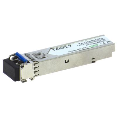 China 1.25G SFP 1310nm 40KM SMF DDM LC CISCO JUNIPER HUAWEI COMPATIBLE SFP OPTICAL TRANSCEIVER MODULE for sale