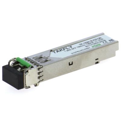 Cina 1.25G SFP 1550nm 120KM SMF DDM LC CISCO JUNIPER HUAWEI COMPATIBILE SFP MODULO di trasmettitore ottico per comunicazione a lunga distanza in vendita