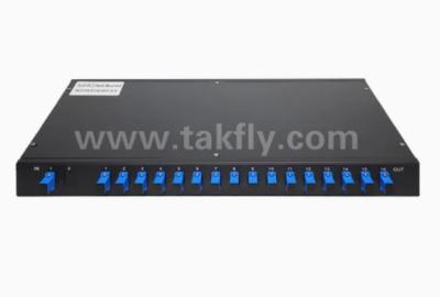 China Gpon Epon 32 Port Rack Mount Fiber Optical Splitter Sc/APC Connector High Reliability And Stability for sale