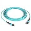 China 16 Core OM4 MTP Fiber Patch Cord MPO-MPO Connector for sale
