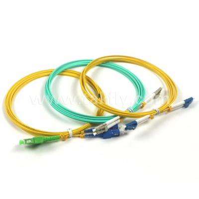 China MTRJ-MTRJ Duplex Single Mode Fiber Patch Cord 0.2dB Insertion Loss for sale