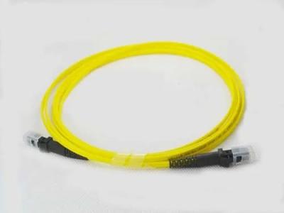China MTRJ-MTRJ Duplex Single Mode Fiber Patch Cord 0.2dB Insertion Loss for sale