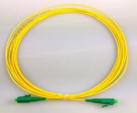 China LC-LC Simplex Fiber Optic Patch Cord 5M APU PVC/LSZH for sale