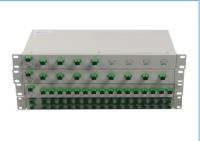China Rack Mount Fiber Optic PLC Splitter Specification for sale