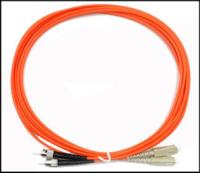 China Customized ST-ST Fiber Optic Patch Cord with LSZH Outer Sheath and Low Insertion Loss for sale
