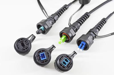 China Waterproof ODVA MPO MTP Male Female to LC SC FC ST SM MM OM3 OM4 OM5 Fiber Optical Breakout Cable Fiber Optic Patchcord/Optical Fiber Patch Cable/Optical Fiber Trunk Cable/Optic Fiber Fanout Cable for sale