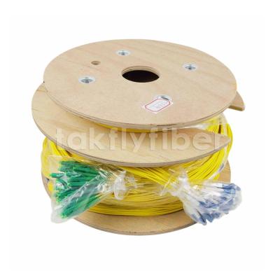 China 48 Cores High Density Fiber Optic Breakout Cable with LSZH Sheath Multi-Fiber Cable Assemblies for sale