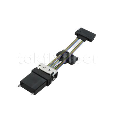 China High Speed Low Loss Customizable MT Assembly Fiber Optic Patchcord for QSFP Modules for sale