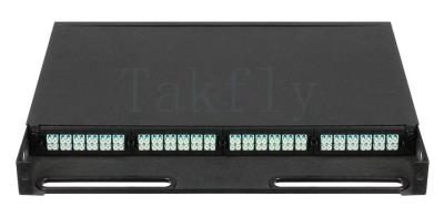 China MPO/MTP to LC Cassette Management Panel – Rack-Mount, for High-Density Fiber Cabling for sale