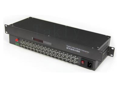 China 32CH Digital Video Optical Converter – 32 Video + 1 RS485 Data over Single Fiber for sale