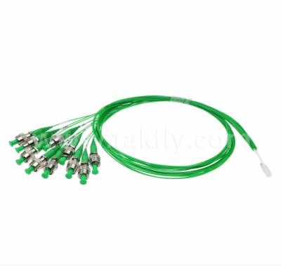 China 10-Channel Fiber Array with 10× FC/APC Connectors – FA 10CH to FC/APC×10CH Breakout Assembly, High-Precision V-Groove, Low Back Reflection (≥60dB), for Multi-Channel Optical Testing & Silicon Photonic for sale