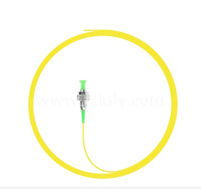 China FC Simplex Fiber Optic Pigtail – Connectorized One End with FC, Bare Fiber on the Other, for Optical Termination, Splicing & Equipment Connection for sale