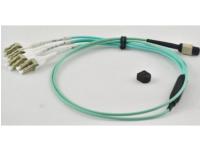 China FTTH MPO/MTP Module Fan-out Fiber Optic Patch Cord | MPO Cable Assemblies | For Fiber Network Solution for sale