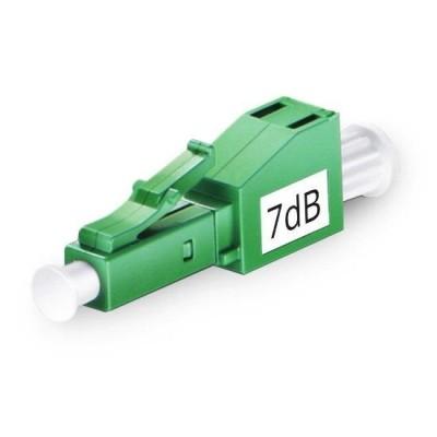 1DB 20DB Fiber Optic Attenuator LC Fixed Single Mode Male To Female