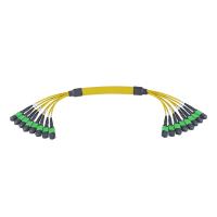 China 96F 192F Fiber Optic MPO MTP Breakout Cable Singlemode for sale