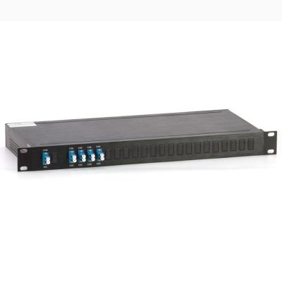 China 1U 19 Rack Mount 8 Channel CWDM Mux Demux Module For Fiber Optical Amplifier for sale