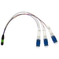 China High Density Fiber Optic CS MPO MTP Breakout Cable Singlemode for sale