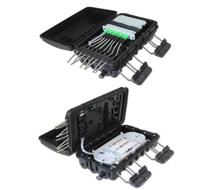 China 24 Ports FTTH Caja De Distribucion Fibra Optica Nap Termination Box 24~96cores Optical Splice Closure Joint for sale