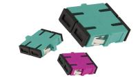 China Multi Mode Network SC UPC Adapter Duplex Multi Mode Flanged for sale