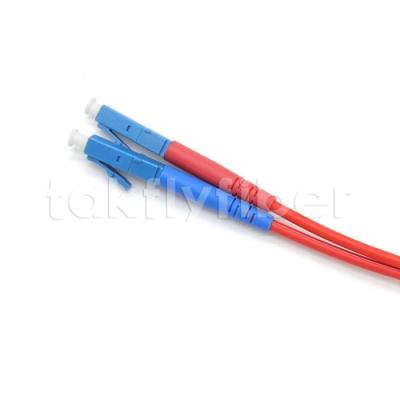 China LC To LC SM OS2 Duplex Patch Cord G652D G657A 3.0mm LSZH REACH For Telecom for sale